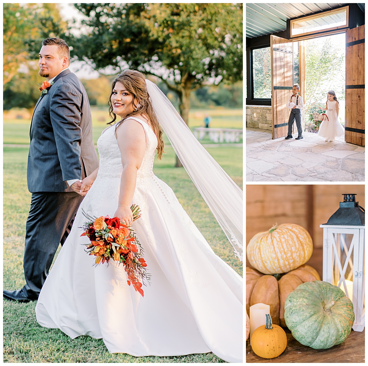 Fall-Inspired Texas Wedding | Danielle + Jonathon - Emery's Buffalo ...