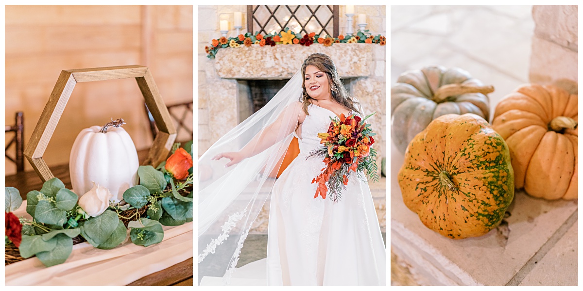 Fall-Inspired Texas Wedding | Danielle + Jonathon - Emery's Buffalo ...